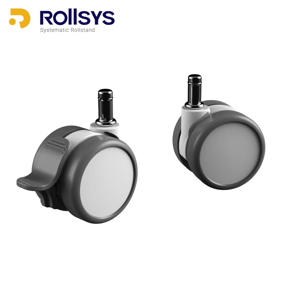 2.5" Medical Twin-wheel Caster (Pin), CA-3004 - Better Enterprise Co., Ltd.