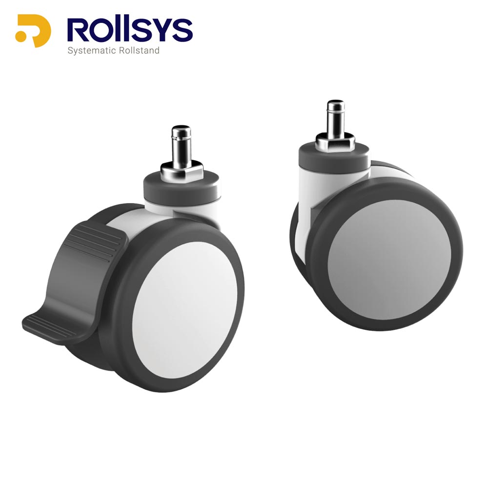 4" Medical Twin-wheel Caster (Pin), CA-4001 - Better Enterprise Co., Ltd.