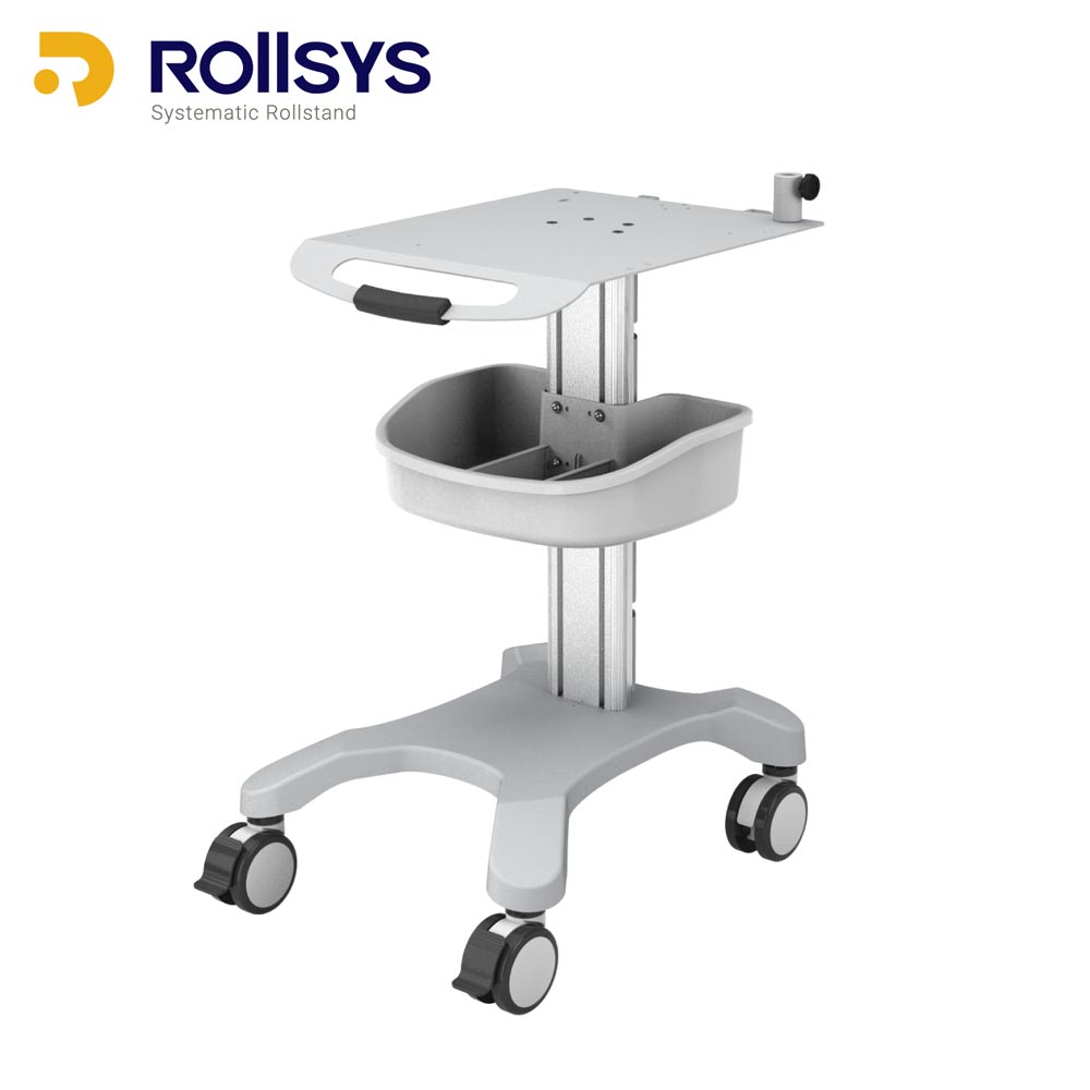GE ECG Cart - OEM Medical Cart Solutions - Rollsys