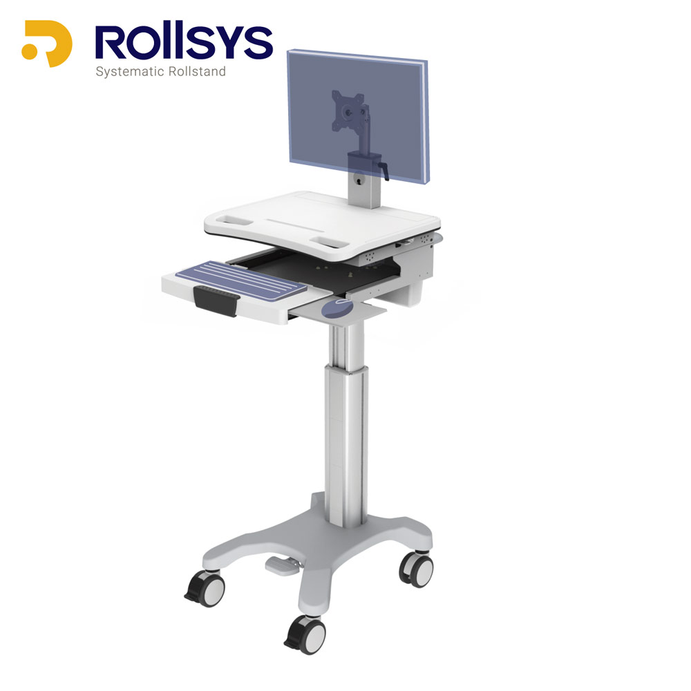 Computer Cart - OEM Medical Cart Solutions - Rollsys
