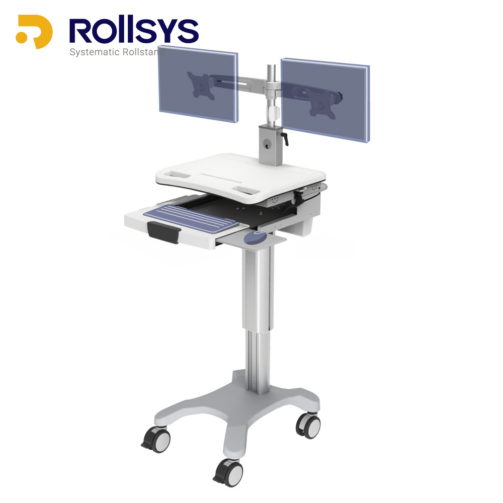Computer Cart - OEM Medical Cart Solutions - Rollsys