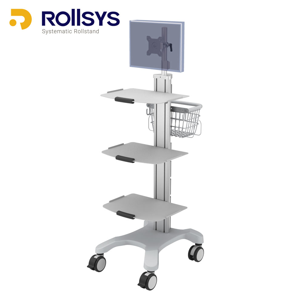 Equipment Cart - OEM Medical Cart Solutions - Rollsys