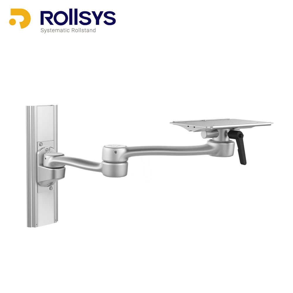 Articulating Arm with Tiltable Instrument Holder on Medical Wall ...